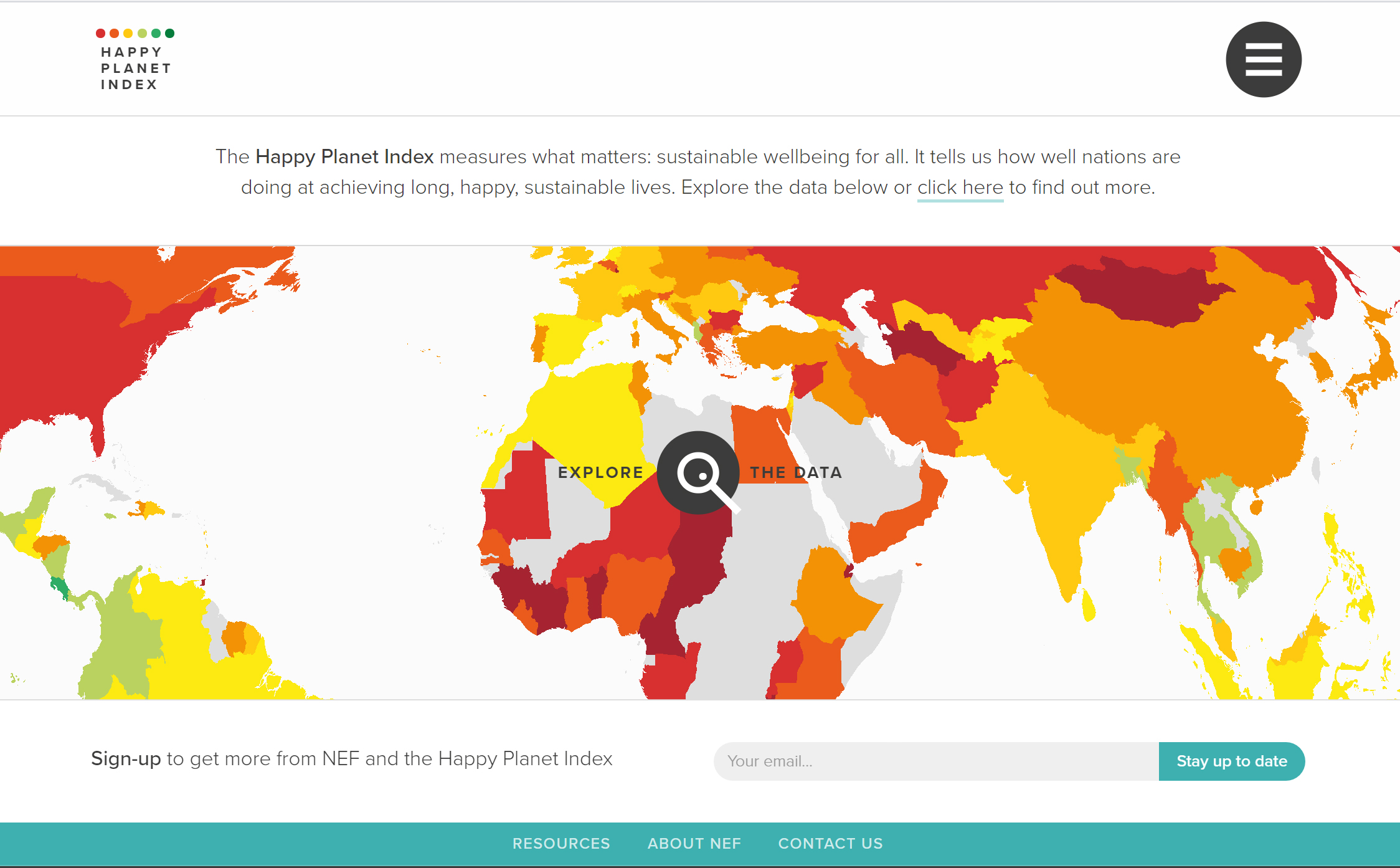 21st Century Citizenship Happy Planet Index